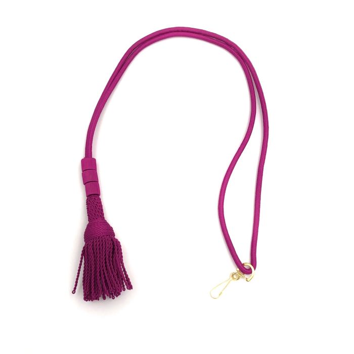 Bishop Tassel Pectoral Cord (Red Purple)