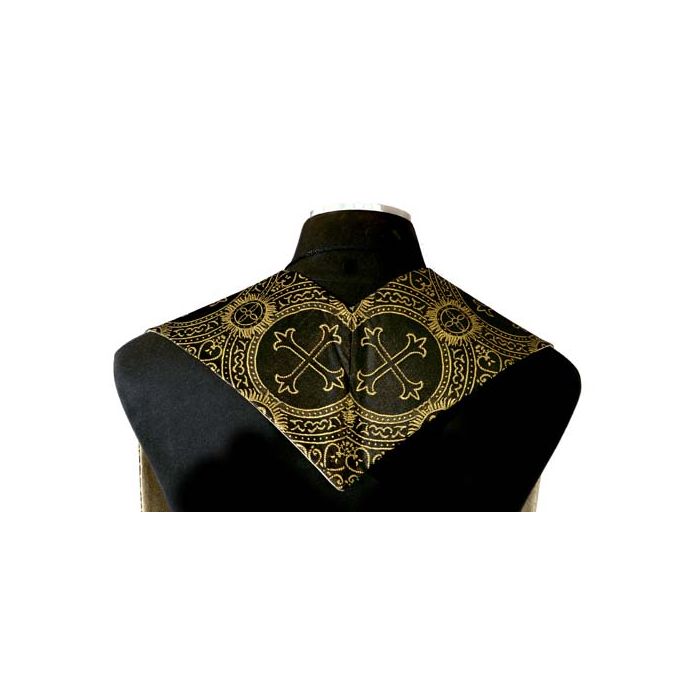 black preaching stole