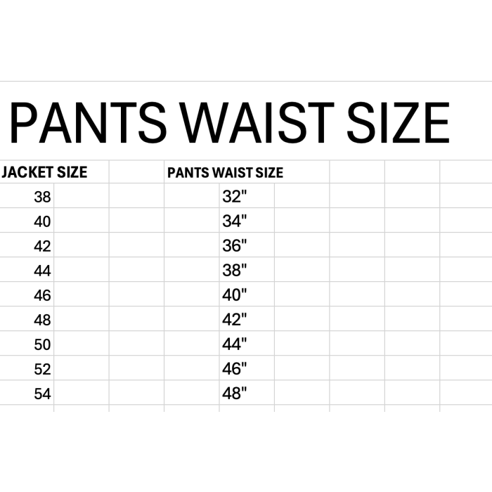 godzilla size chart 2025