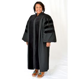 Womens Pulpit Robe Style 345 (With Doctoral Bars)
