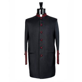 Clergy Jacket 002 (Black/BlackRed LT)