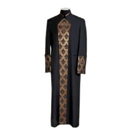Clergy Robe Style Bpj 117 (Black Shield)