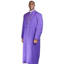 Clergy Robe Bpa101 (Purple/Gold)