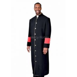 Clergy Robe Style Bpm122 (Black/Red)