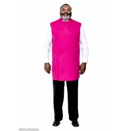 Clergy Apron - Fuchsia for Stylish and Professional Ministry Wear