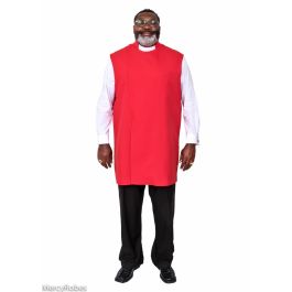 Clergy Apron - Red Elegance for Faithful Service