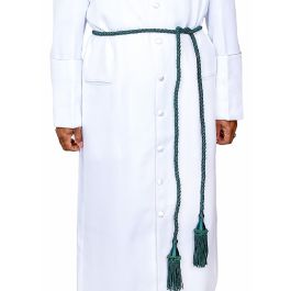 Clergy Cincture Cord - Green for Liturgical Use and Worship