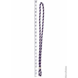 Two Tone Clergy Cord (Purple/White)