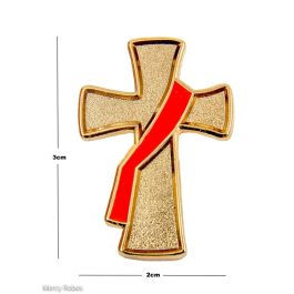 Deacon Cross Lapel Pin 01 - Elegant Religious Accessory for Clergy and ...