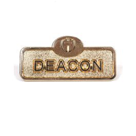 Deacon Cross Lapel Pin 07