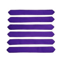 Doctoral Bars (Purple Suede/Gold)