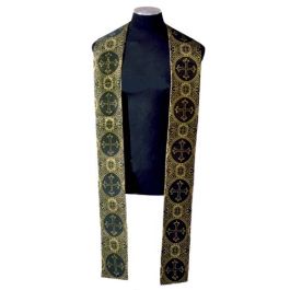black preaching scarf