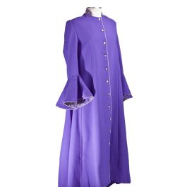 Womens Robe Style Exe2012 (Purple/Gold)