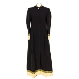 Womens Robe LR106 (Black/Gold)