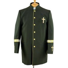Clergy Jacket Style CJ151 (Green/Gold)