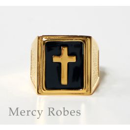 Mens Pastors Clergy Ring Style Subs875 G B
