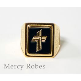 Mens Pastors Clergy Ring Style Subs877 G B