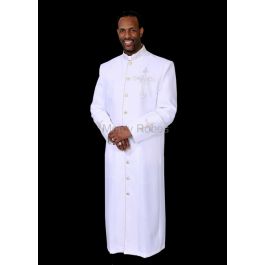 Clergy Robe Style Bal142 (White/Gold)