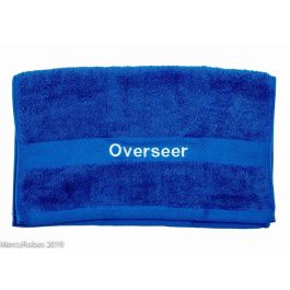Preaching Hand Towel Overseer (Royal/White)