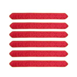 Doctoral Bars (RED -Gold 2nd LT) 024