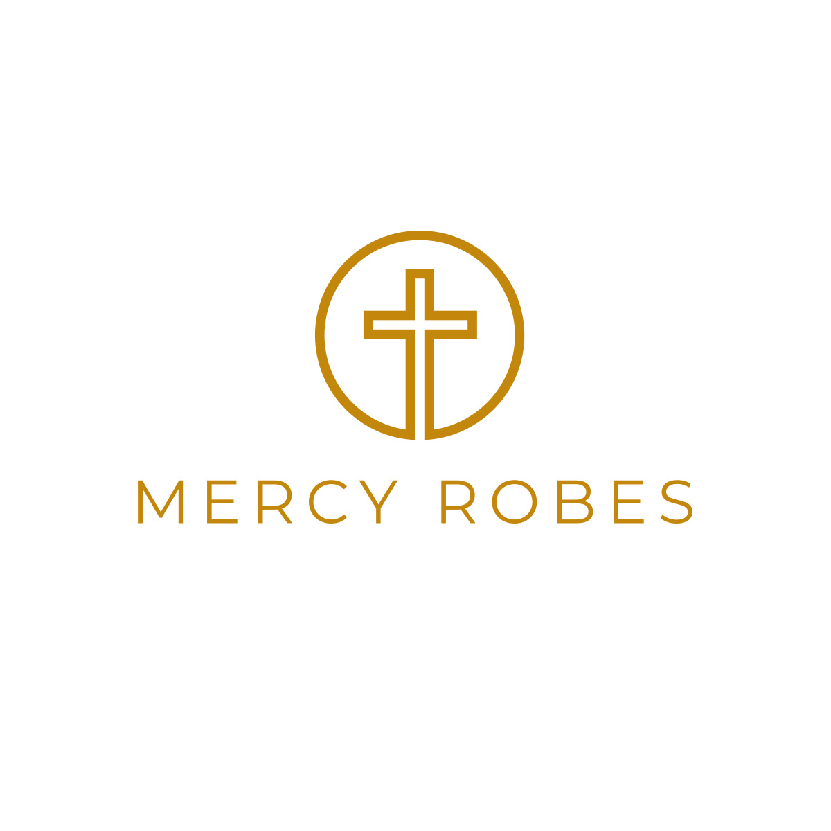 Mercy Robes Mens Clergy Robe Style Bzb194 (Black/Gold Lt) | Mercy Robes